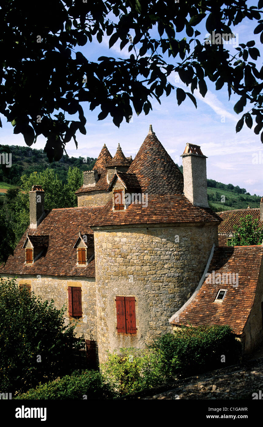 Le village of autoire hi-res stock photography and images - Alamy