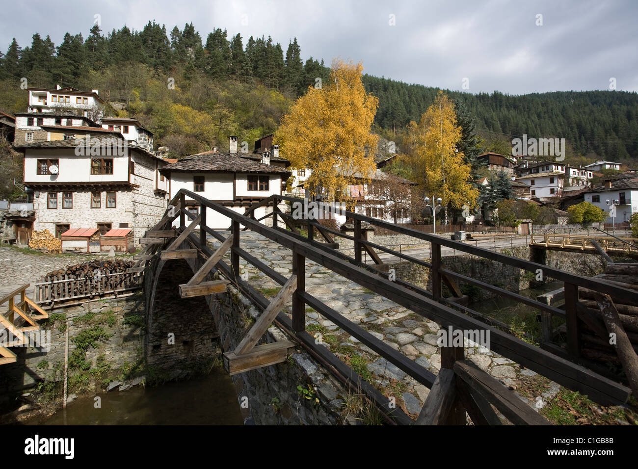 Shiroka Luka Rhodopes Rodopi mountains, Bulgaria, Eastern Europe Stock ...