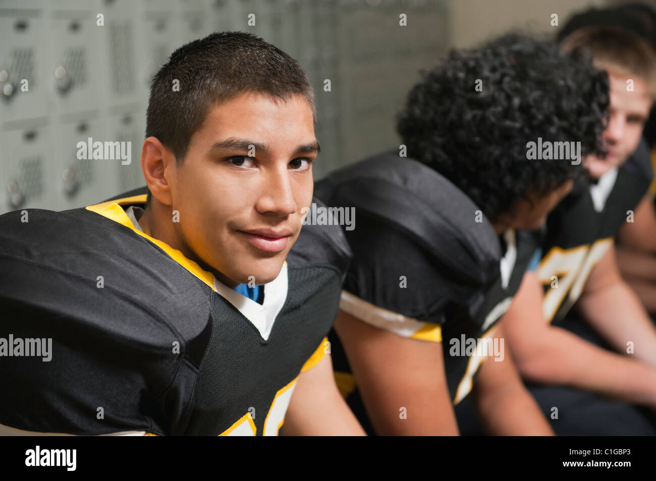 Players and locker room hi-res stock photography and images - Alamy