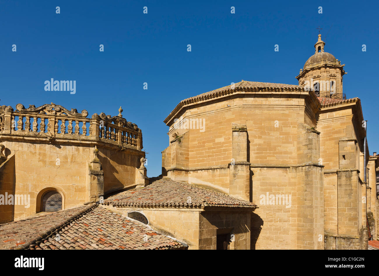 Iglesia de Nuestra Señora de la Asunción, Labastida, Alava, Spain Stock ...