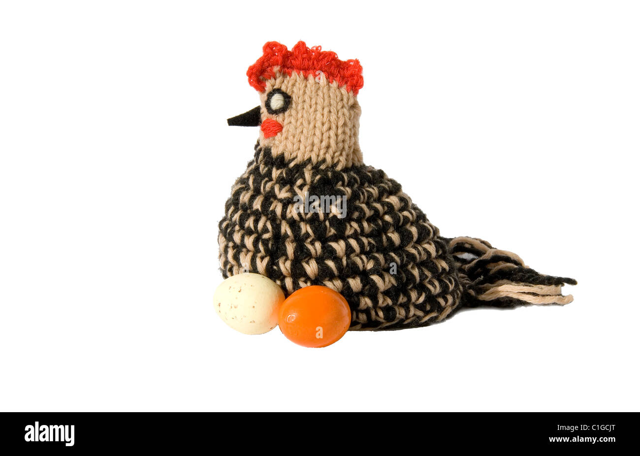 Chicken from wool hi-res stock photography and images - Alamy