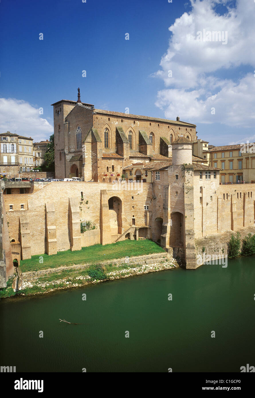 France, Tarn, Gaillac, Saint Michel de Gaillac Church Abbey Stock Photo ...