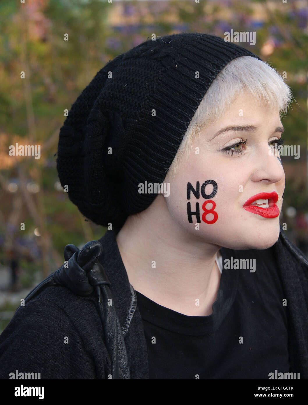 Kelly Osbourne Celebrities Participate In A March Against Proposition 8