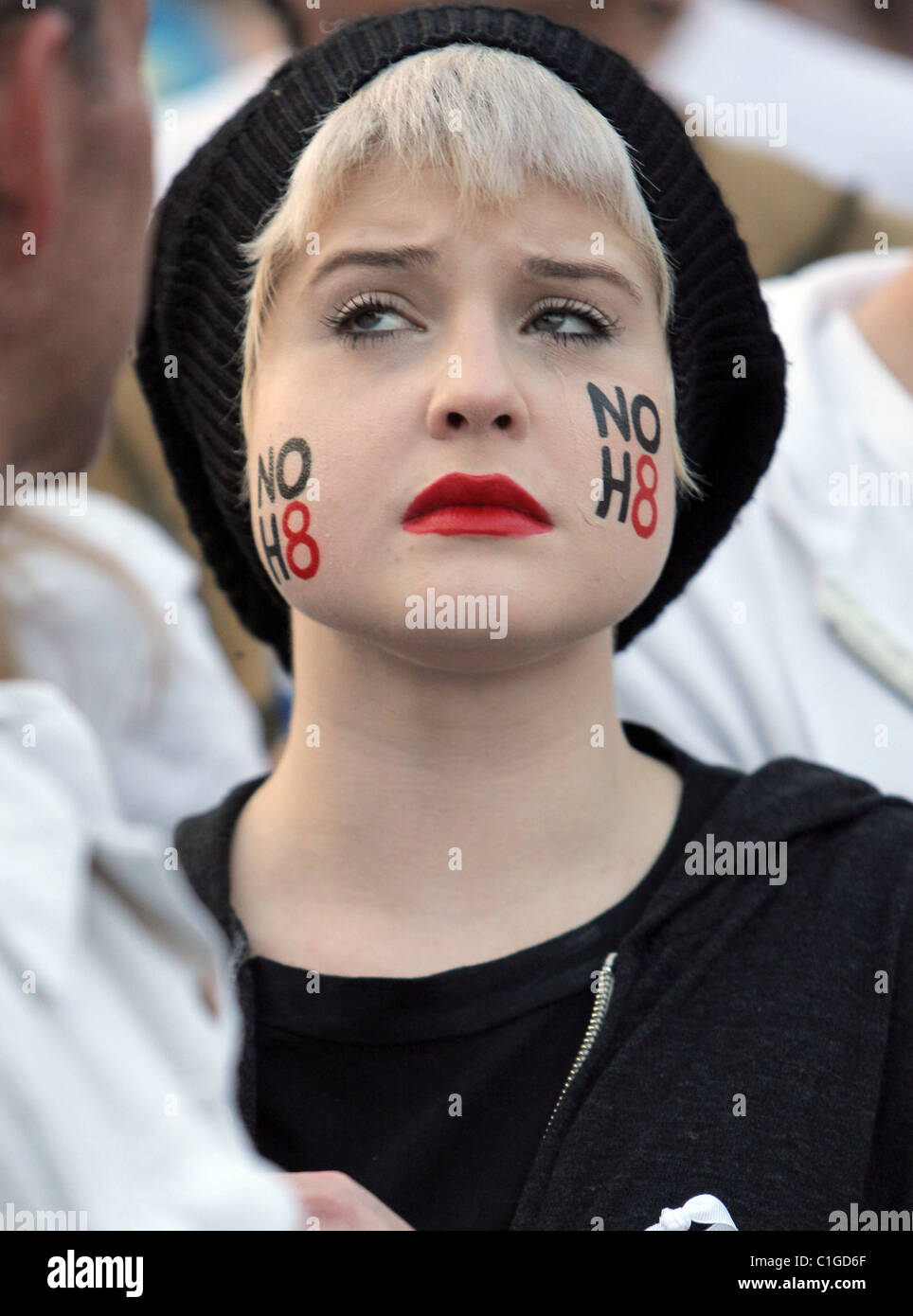 Kelly Osbourne Celebrities Participate In A March Against Proposition 8
