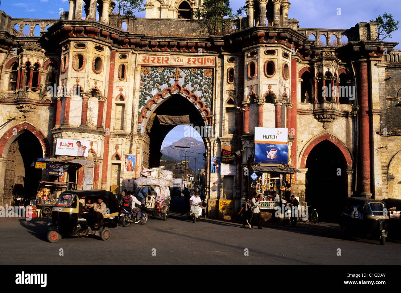India, Gujarat, Junagadh, old fortified city Stock Photo - Alamy