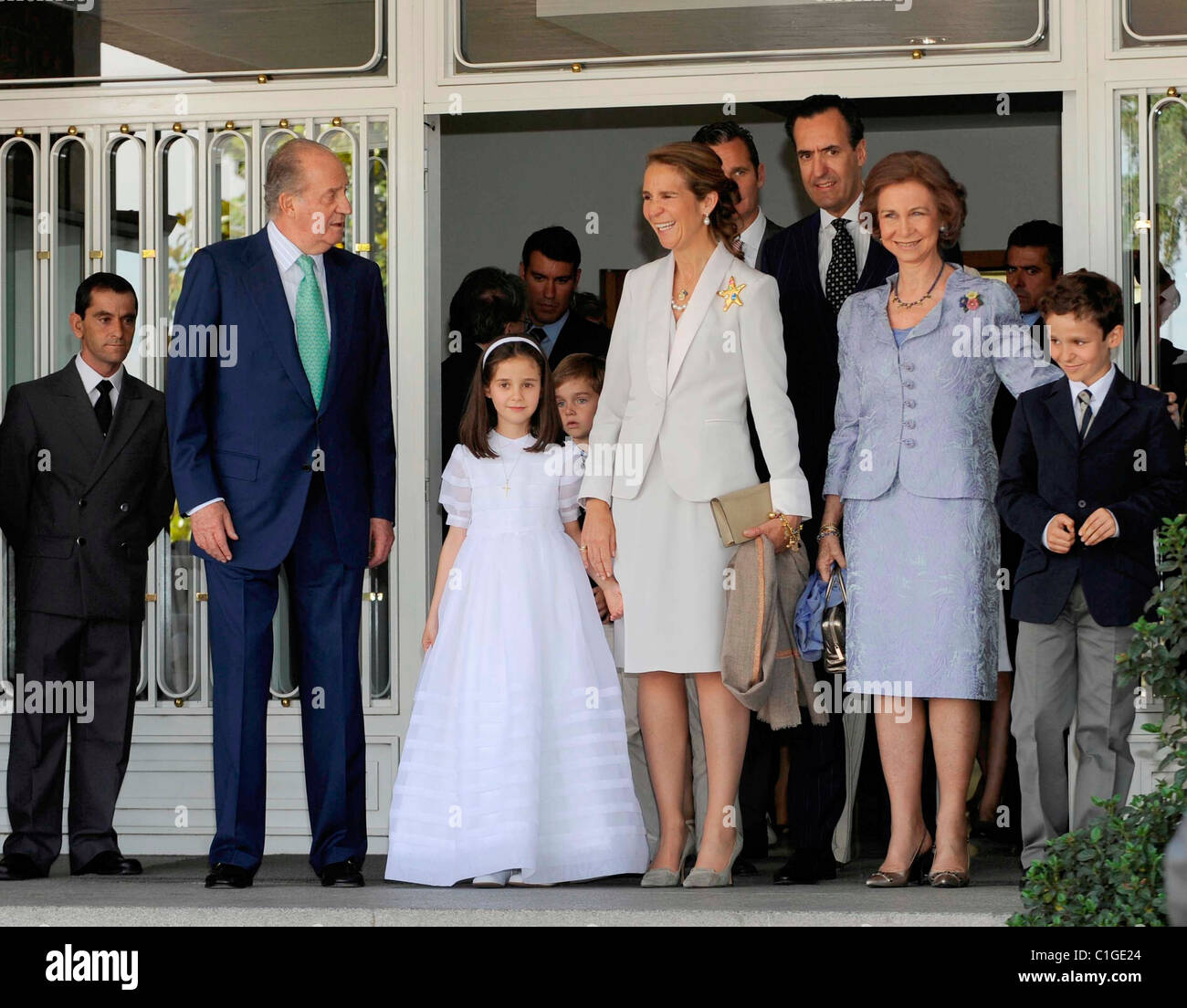 First Communion Family Pictures