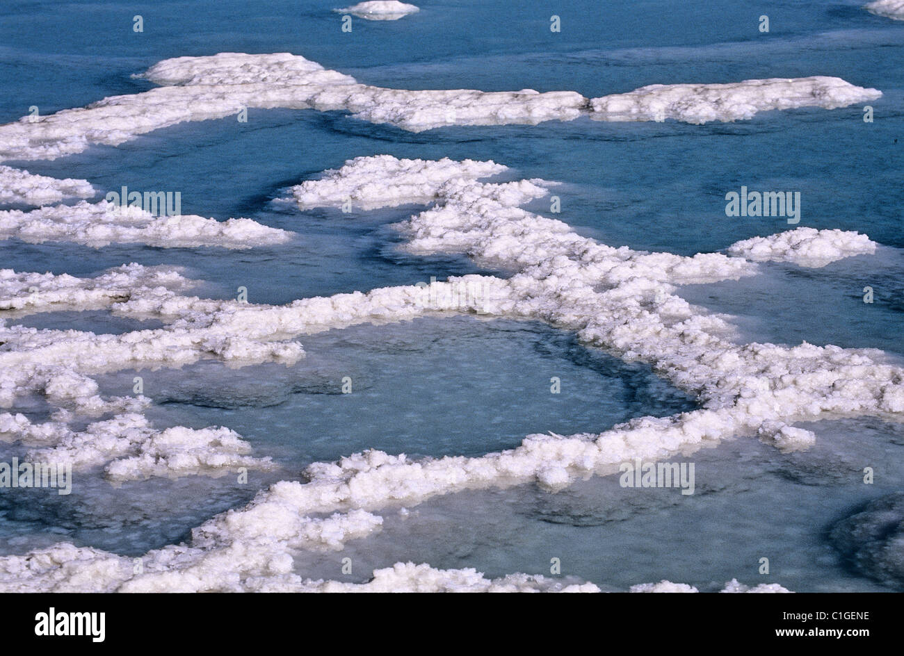 israel, Eifat, evaporated salt in the Dead Sea Stock Photo - Alamy
