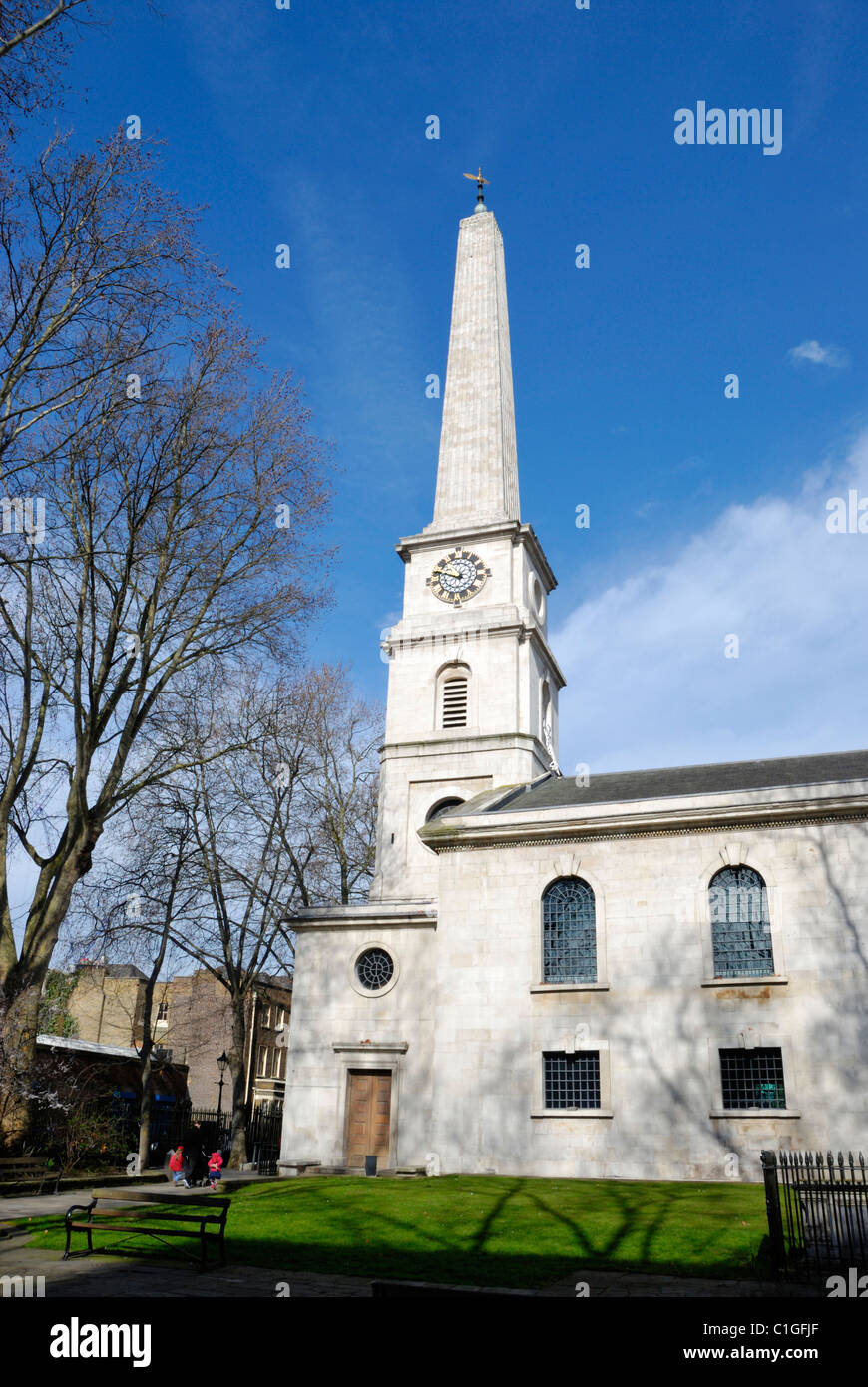 St lukes church old street hi-res stock photography and images - Alamy
