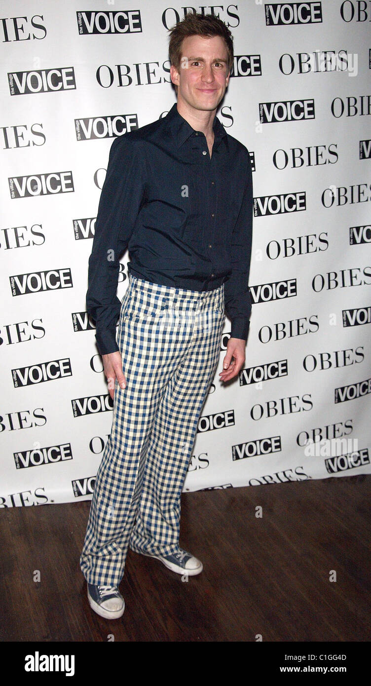 Gavin Creel attending the 54th Annual Village Voice OBIE Awards held at ...