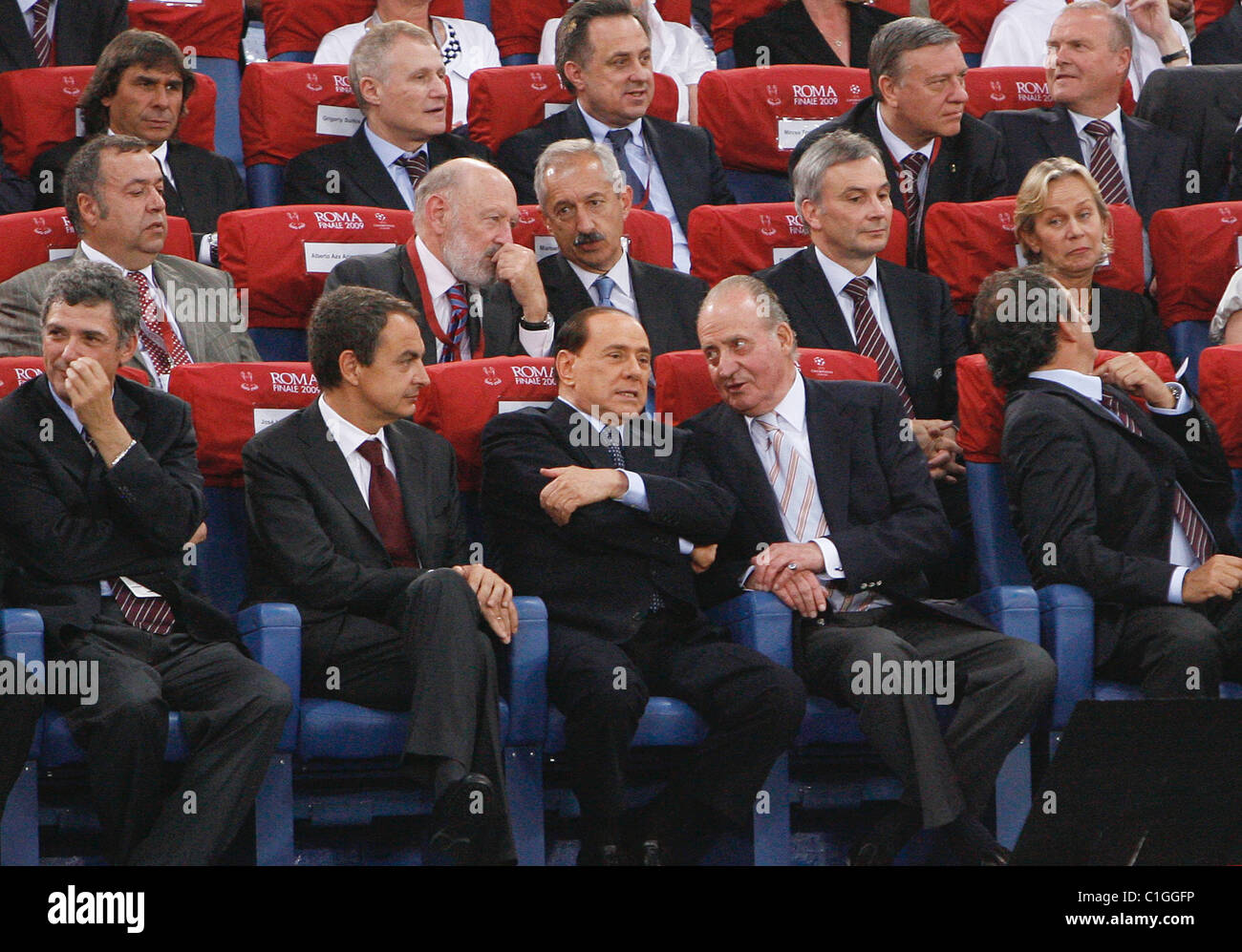 Silvio Berlusconi The 2009 UEFA Champions League Final Barcelona FC won ...