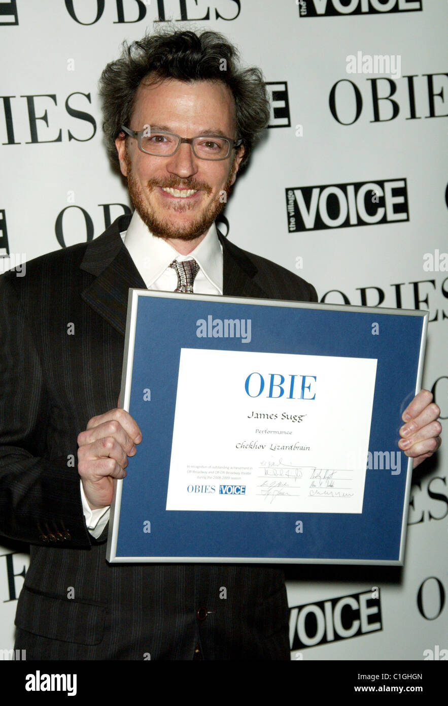 James Sugg 54th Annual Village Voice OBIE Awards held at Webster Hall ...