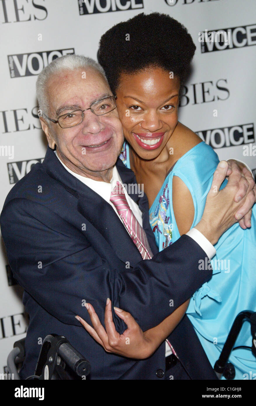 Earle Hyman and Nilaja Sun 54th Annual Village Voice OBIE Awards held ...
