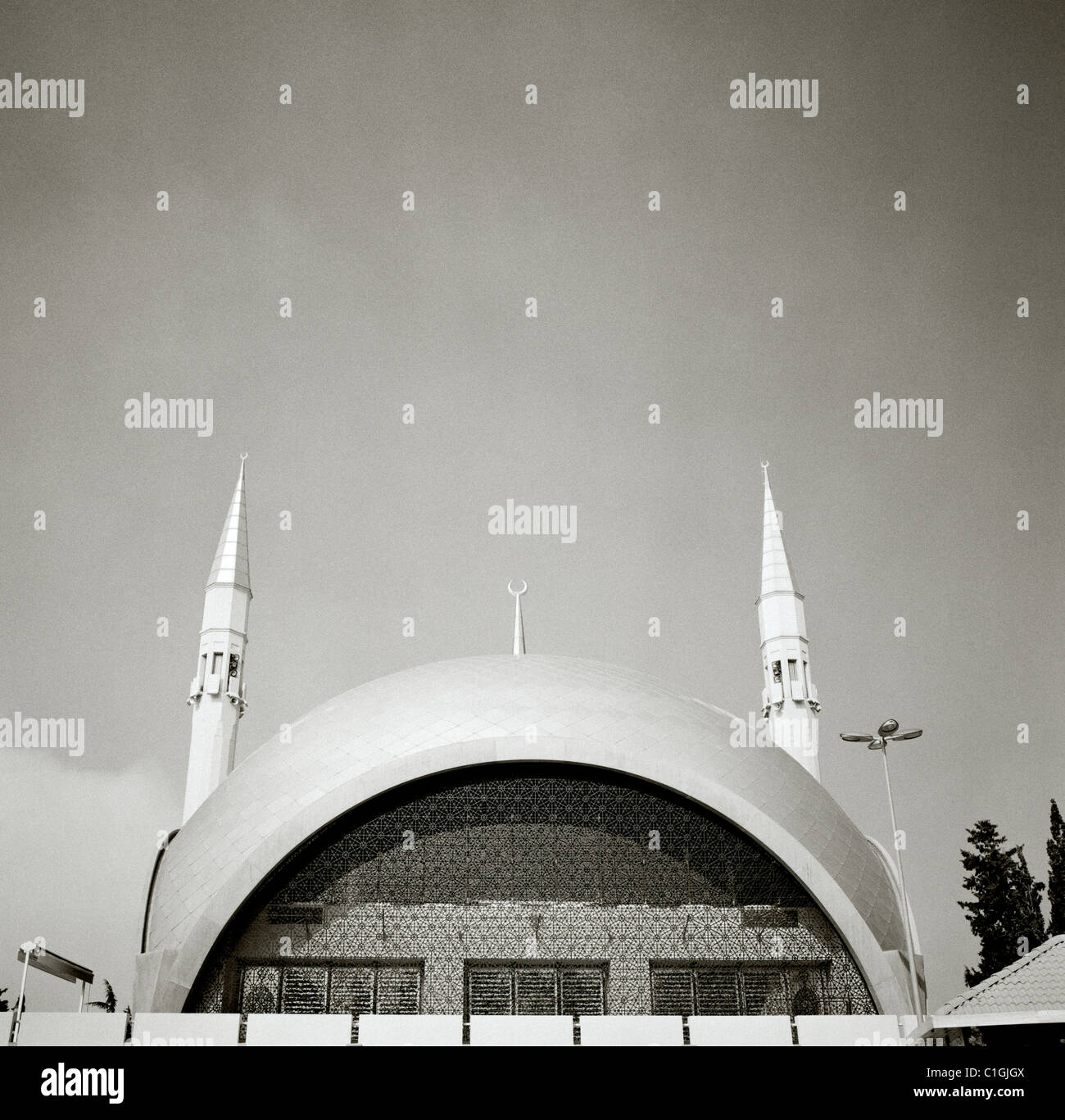 Modern architecture of Sakirin Mosque in Uskudar in Istanbul in Turkey ...