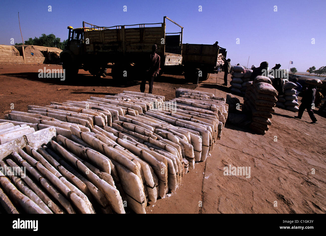 Salt slabs africa hi-res stock photography and images - Alamy
