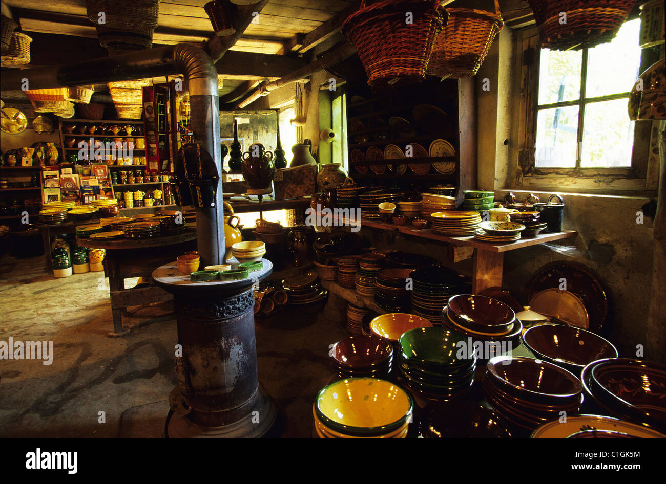 France, Drome, Drome Provencale, Cliousclat, Poterie de Cliousclat ...