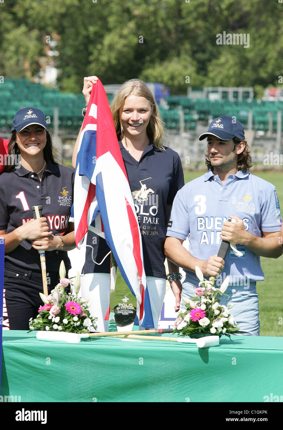 Kirsty Craig, Jodie Kidd and Henry Brett Launch of The World Polo ...