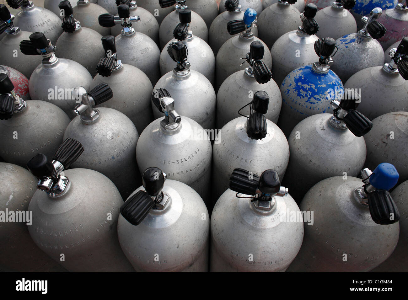 Scuba tanks hi-res stock photography and images - Alamy
