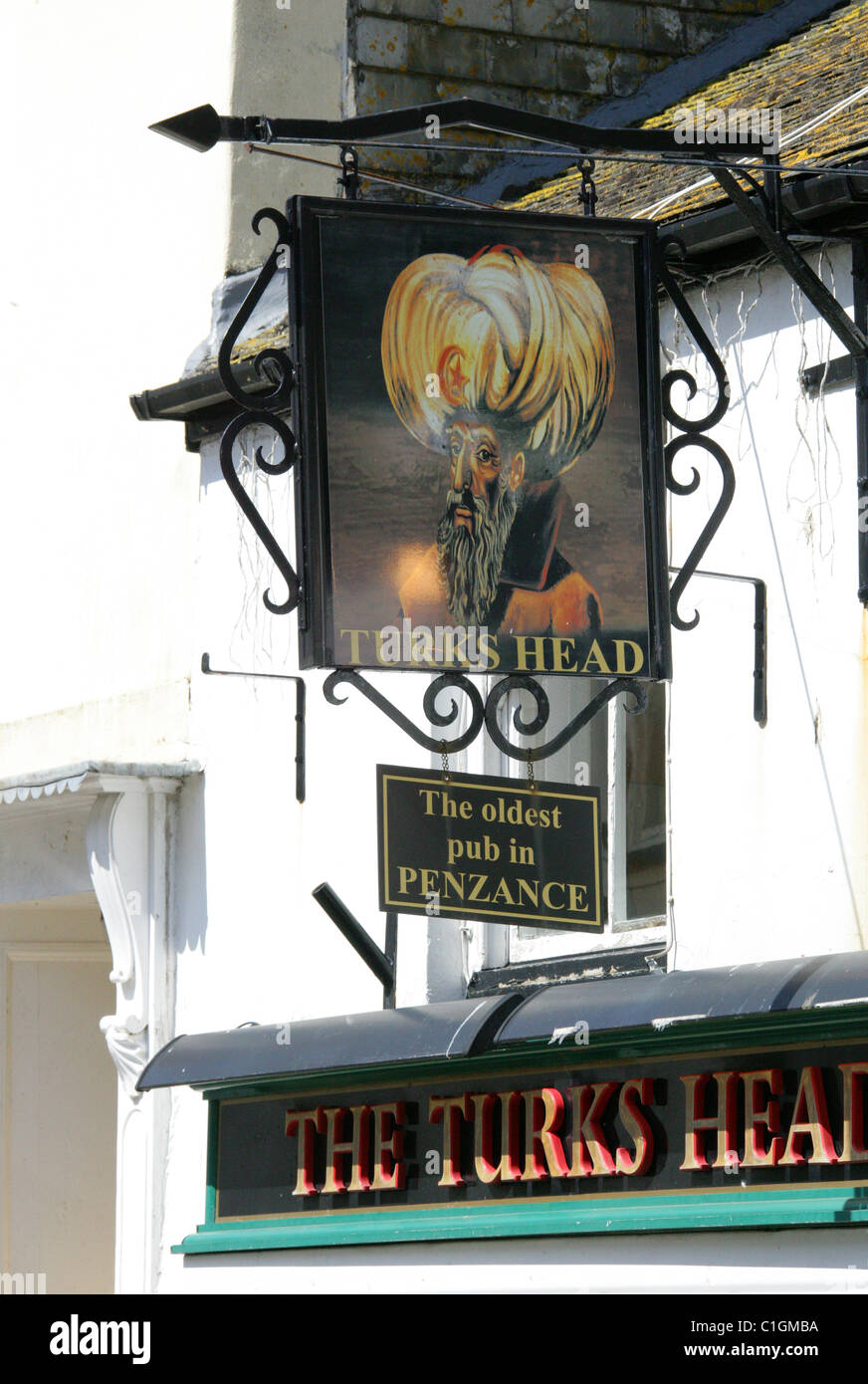 The Turks Head Public House, Penzance, Cornwall. The Oldest Pub in ...