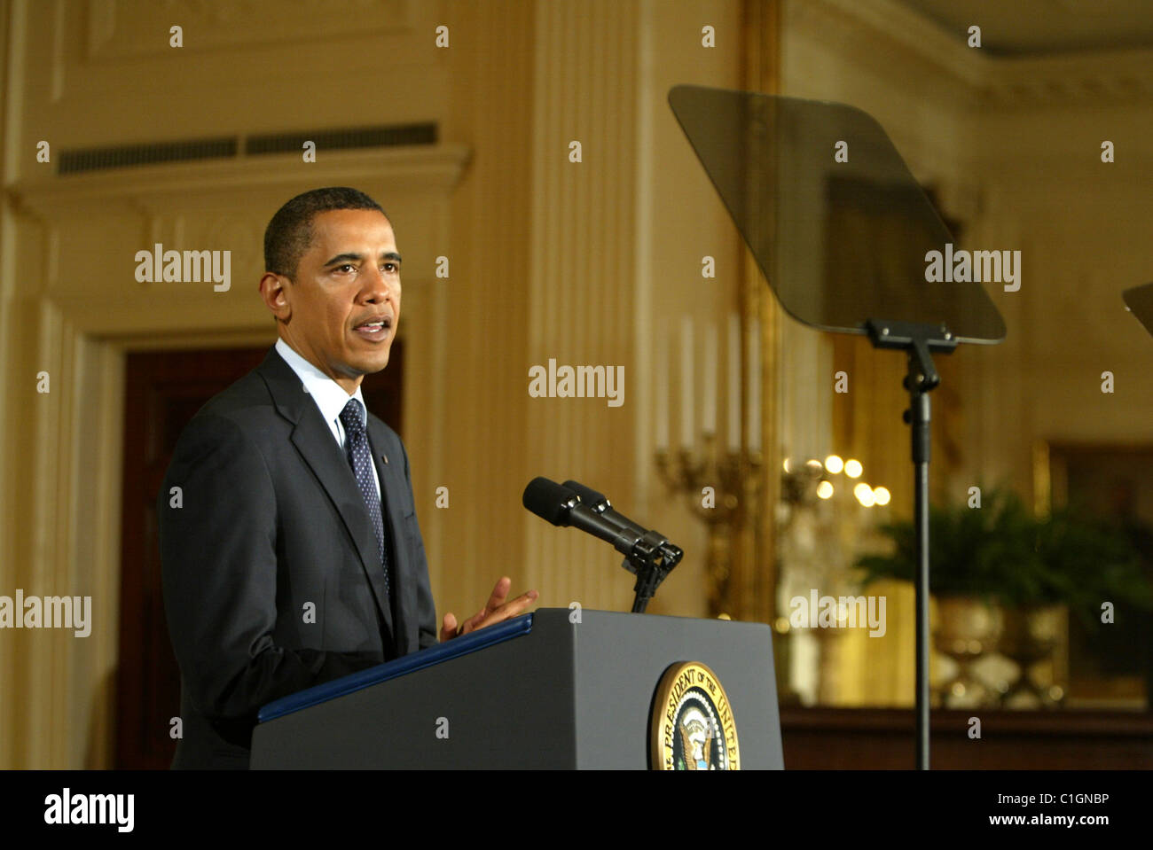 President Barack Obama makes a speech about cyber intelligence and his ...
