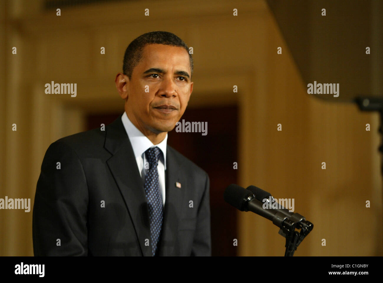 President Barack Obama makes a speech about cyber intelligence and his ...