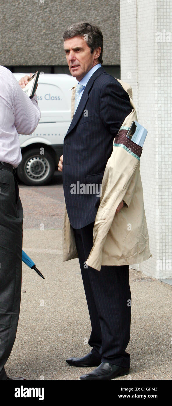 John Stapleton leaving GMTV studios London, England - 20.05.09 Stock ...