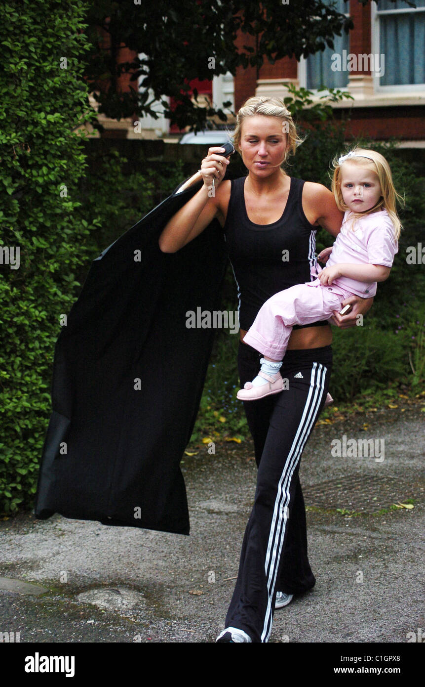 Alex curran and daughter hi-res stock photography and images - Alamy
