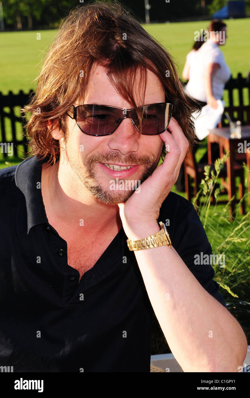 Singer Jay Kay Charity Polo Match at the Guards Polo club at Windsor ...