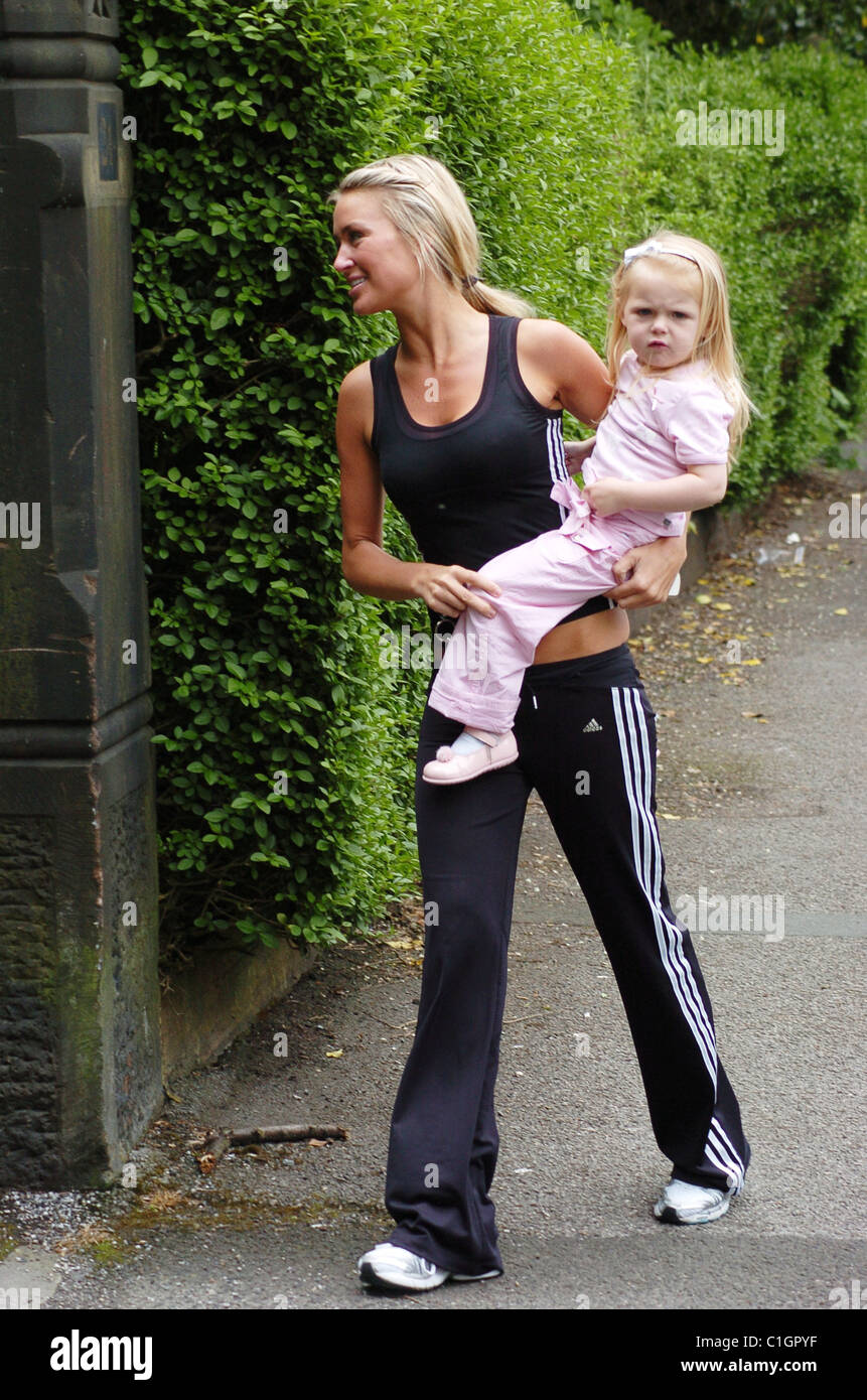 Alex curran and daughter hi-res stock photography and images - Alamy