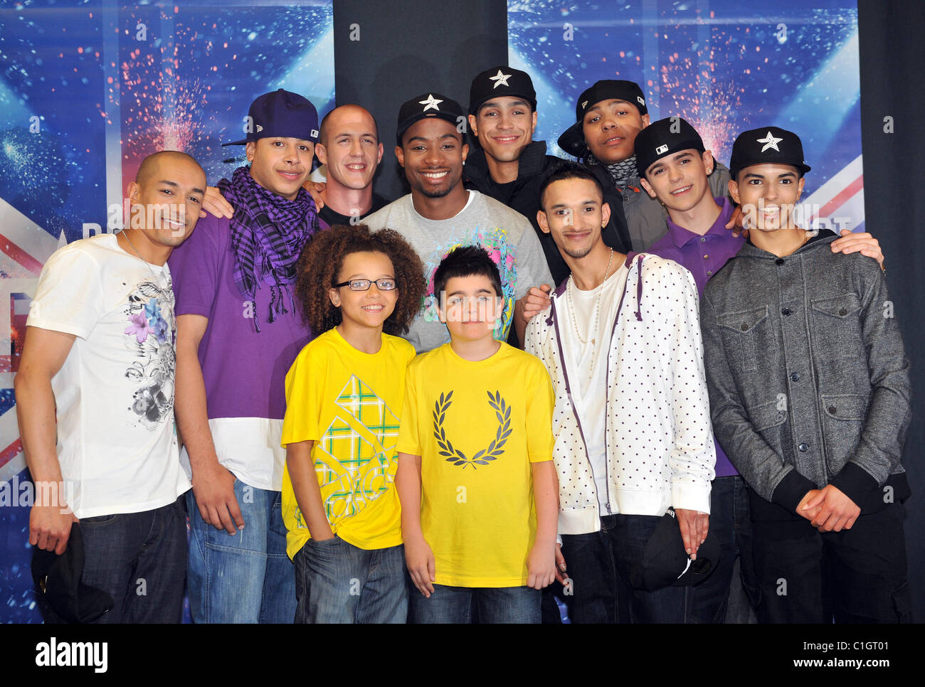 Street dance group Diversity Britain's Got Talent Winner's Press ...