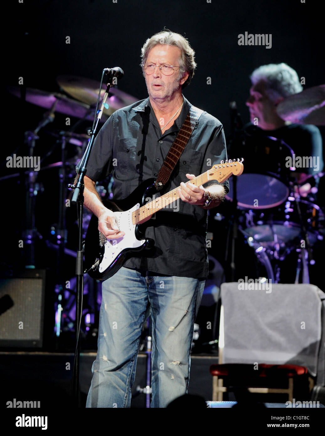 Eric Clapton performs live at the Royal Albert Hall London, England ...