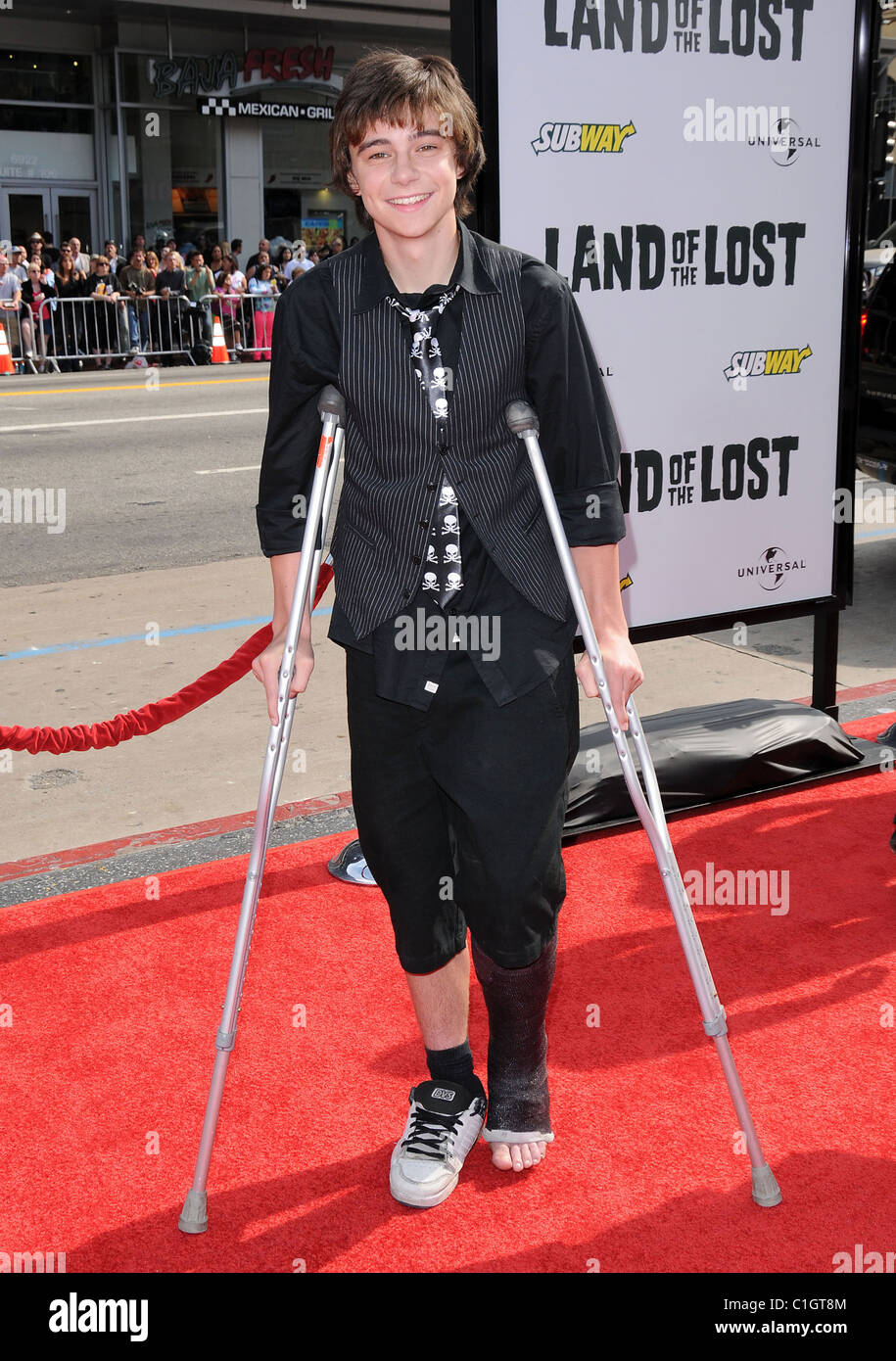 Logan Manus Premiere of 'Land of the Lost' at Grauman's Chinese Theatre Hollywood, California ...
