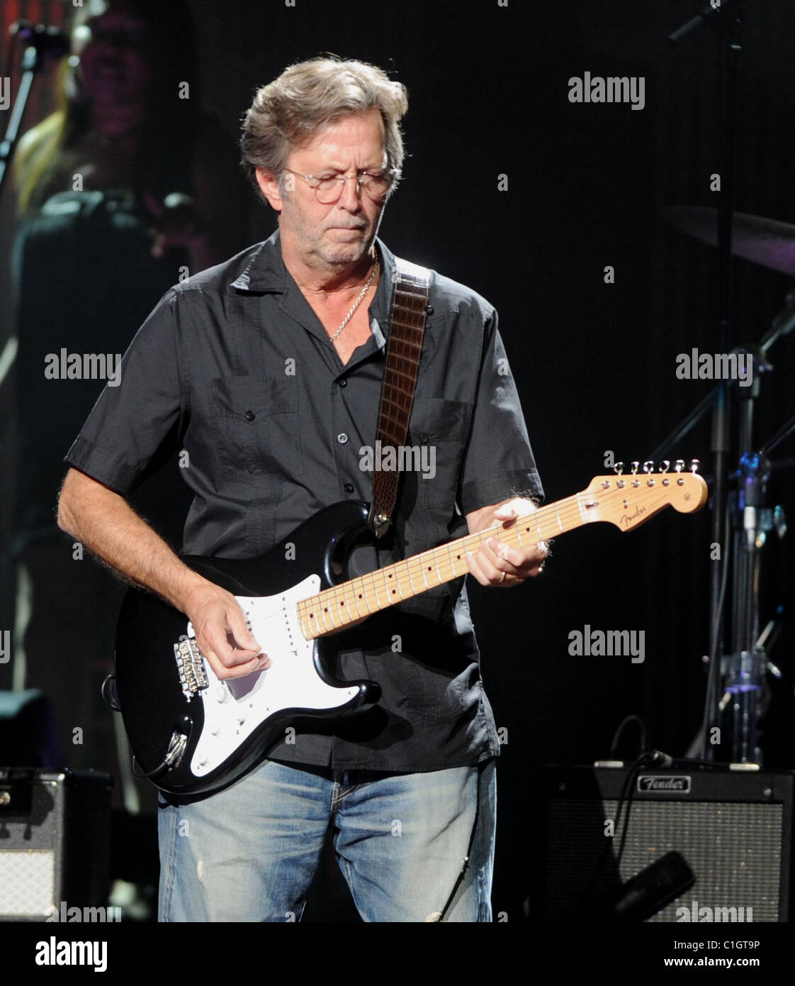 Eric Clapton performs live at the Royal Albert Hall London, England ...