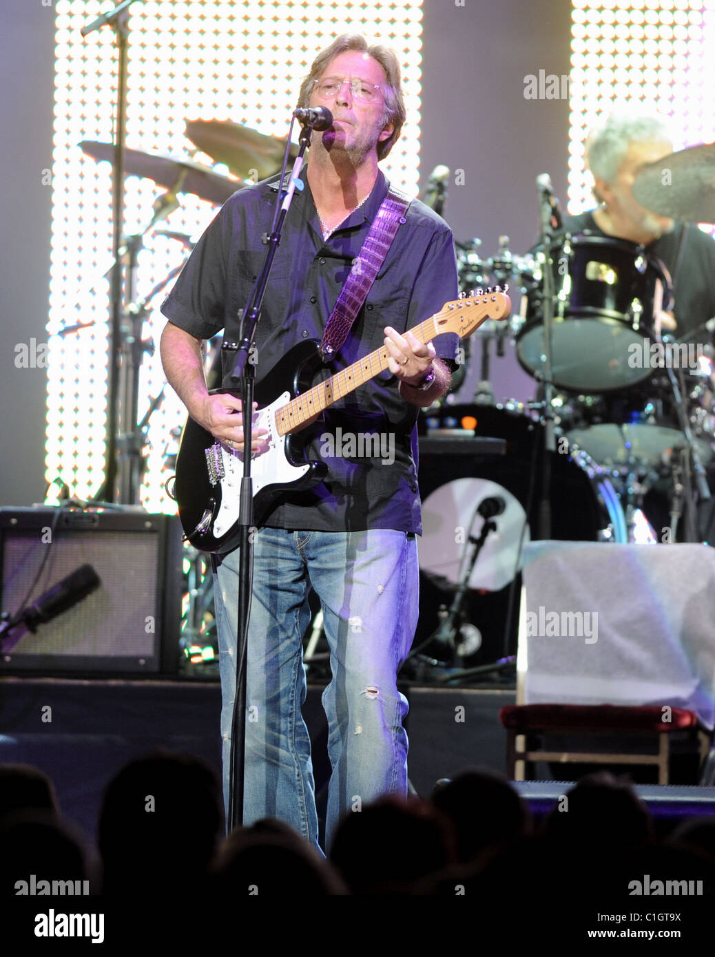 Eric Clapton performs live at the Royal Albert Hall London, England ...
