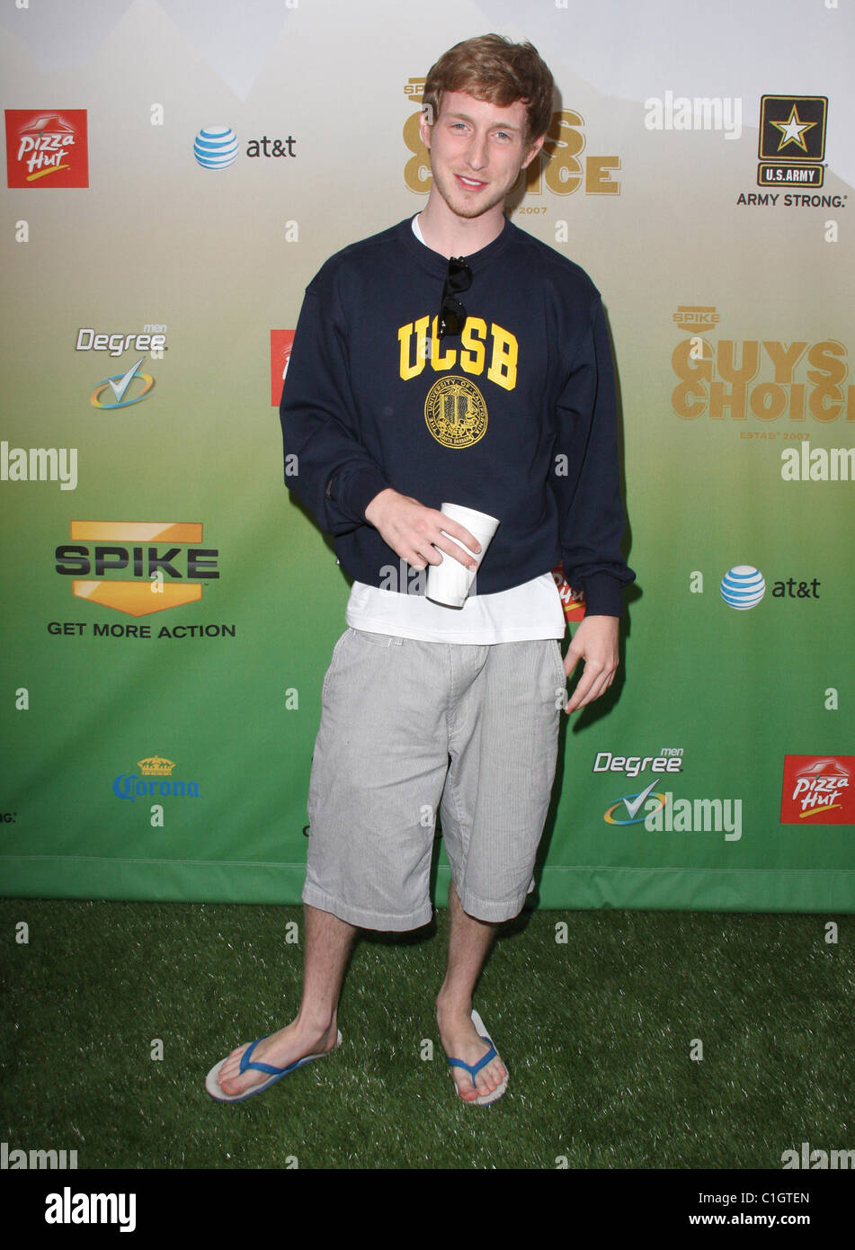Asher Roth Spike TV's Guys Choice Awards held at Sony Studios Los ...
