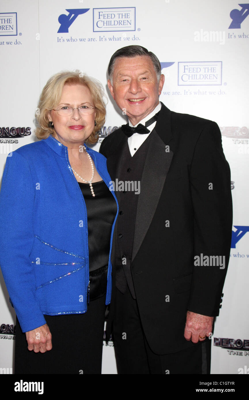 Larry Jones and Frances Jones 2009 Hero awards held at the Universal ...