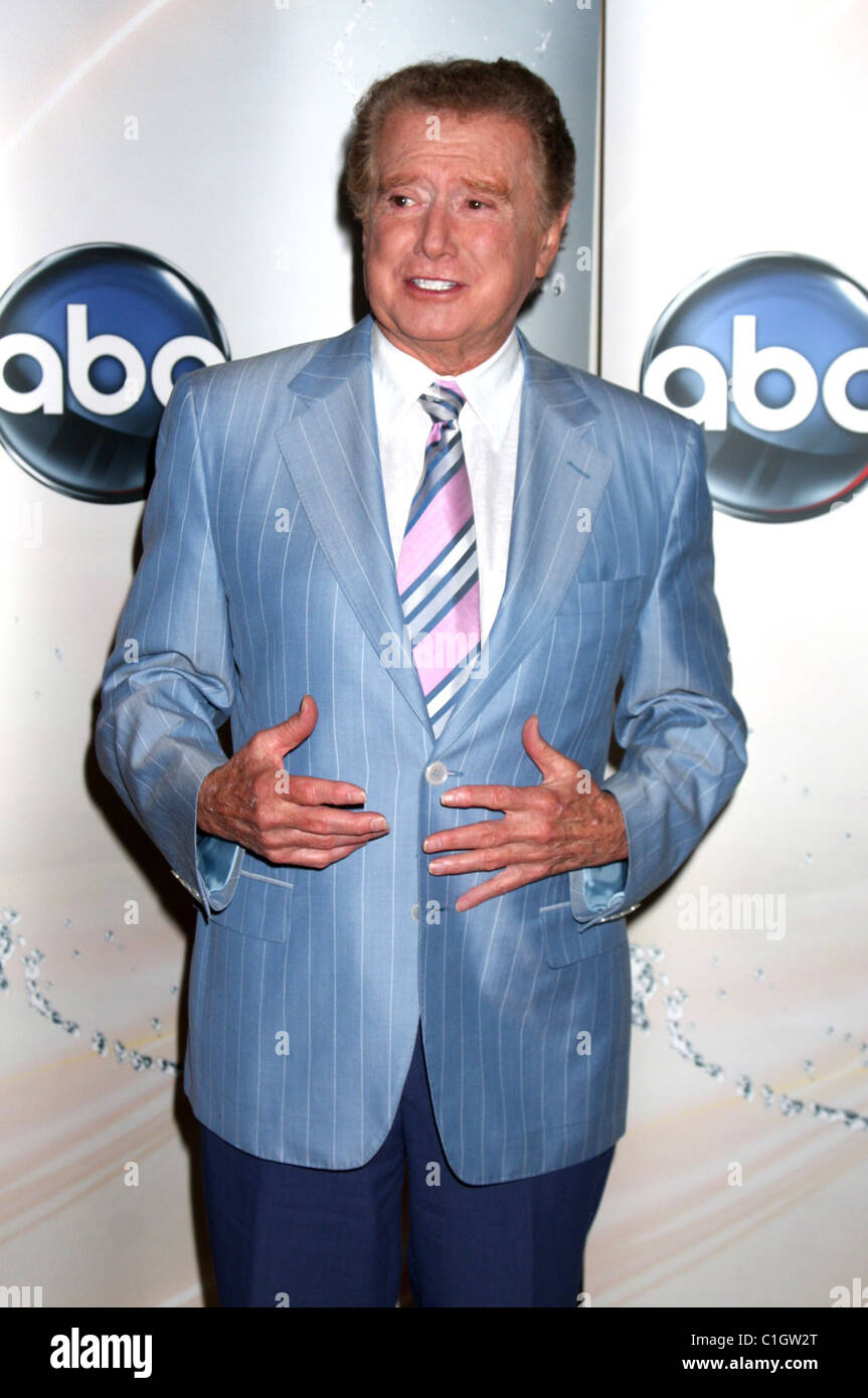 Regis Philbin Disney ABC Television Summer Press Junket held at the ABC ...