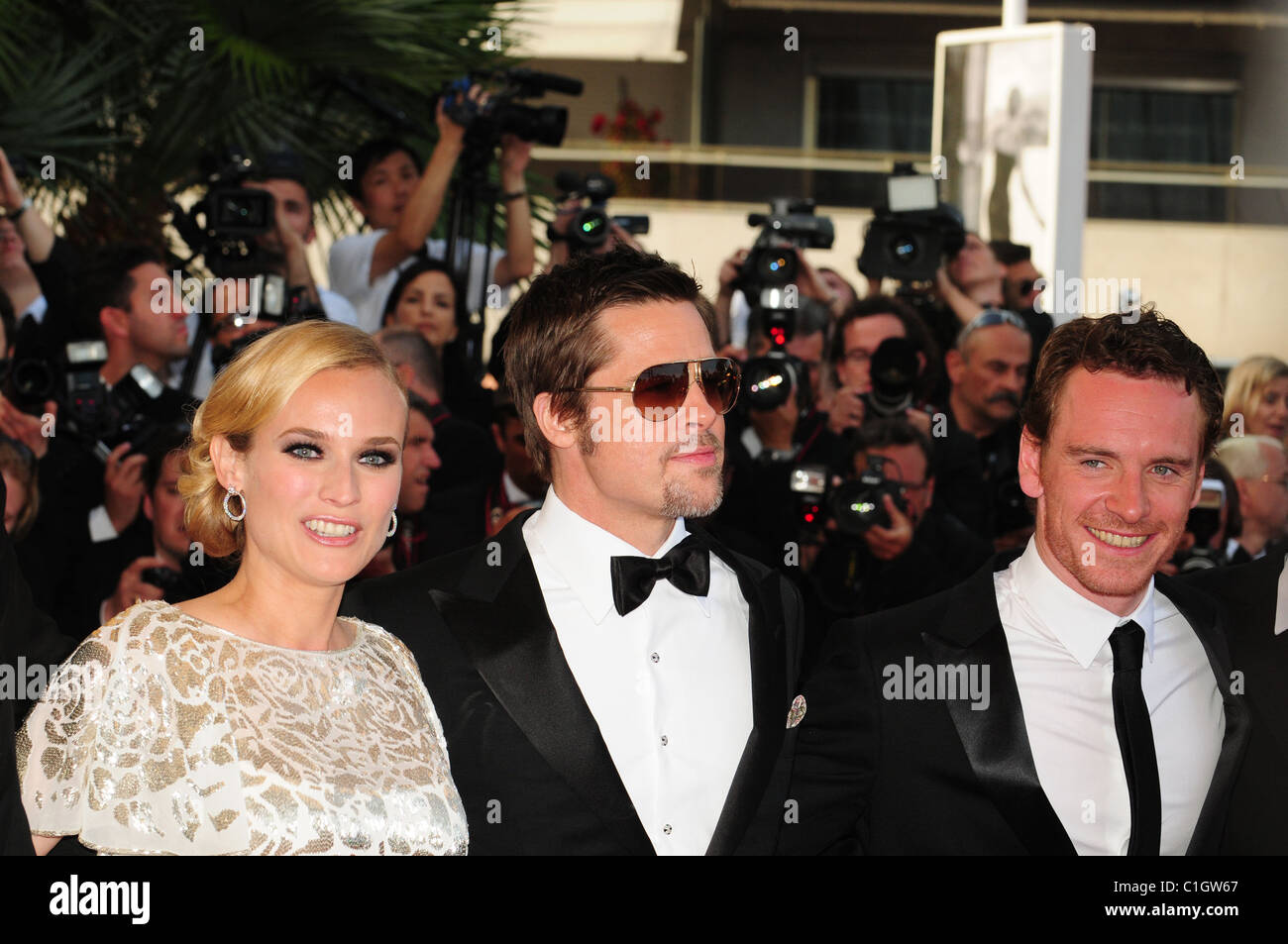 Brad Pitt, Diane Kruger 2009 Cannes International Film Festival - Day 8 Premiere of 'Inglourious ...
