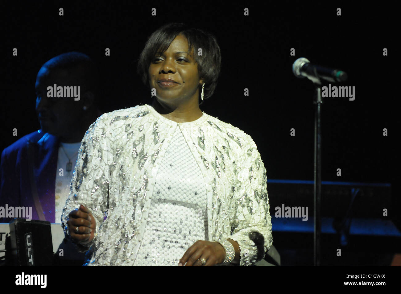 Chandra Calloway The Legends Tour concert at the James L. Knight center ...