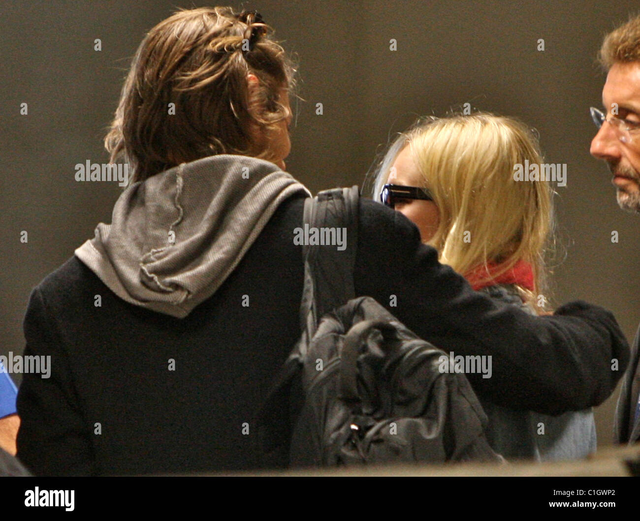 Kate Bosworth and her boyfriend James Rousseau arrive at LAX airport to ...