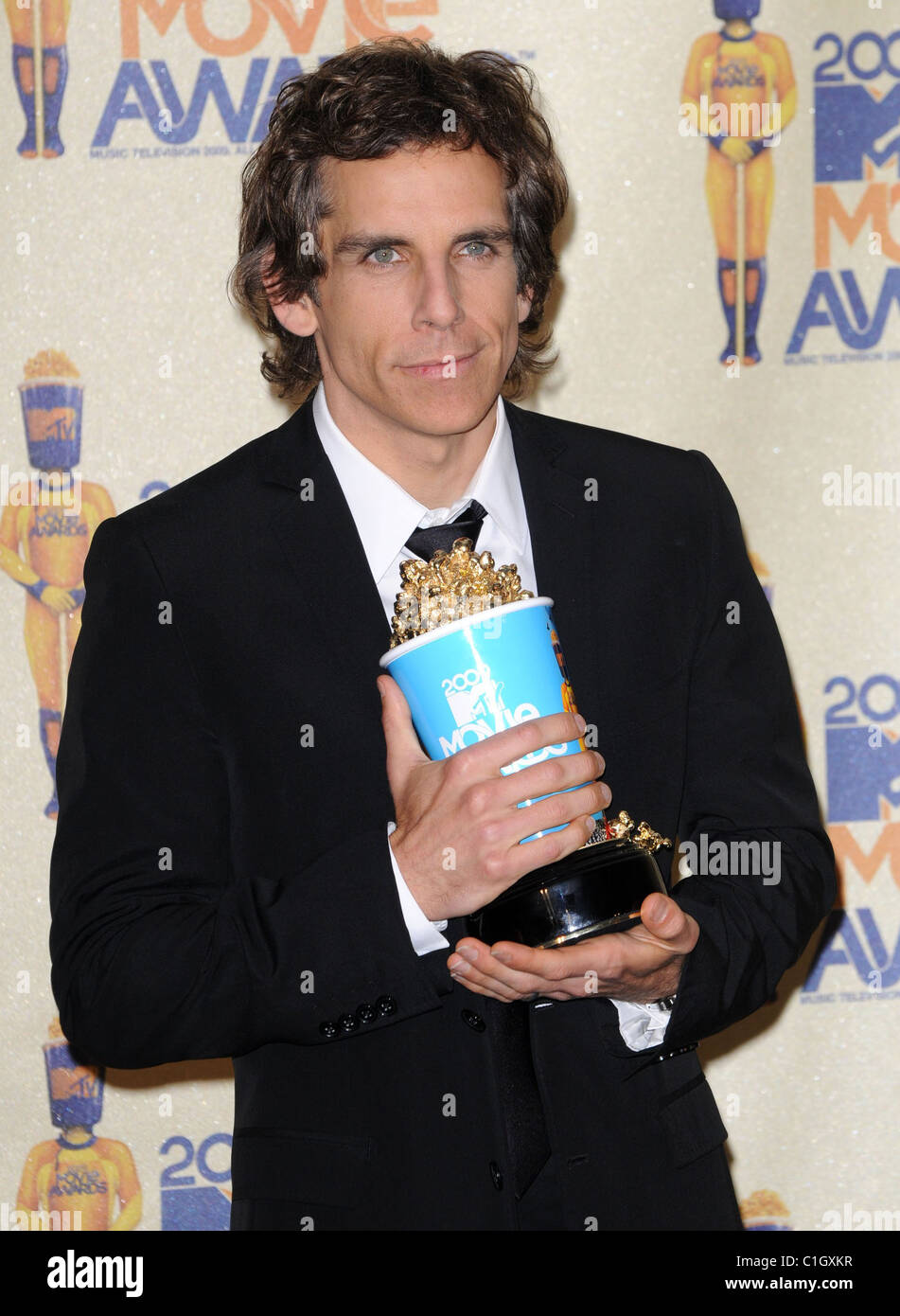 Ben Stiller 2009 MTV Movie Awards held at the Gibson Amphitheatre ...