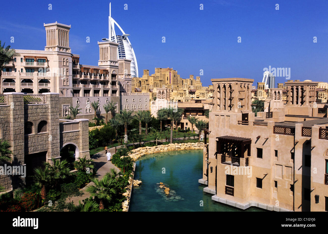 United Arab Emirates Dubai Burj Al Arab Hotel by English architects WS ...