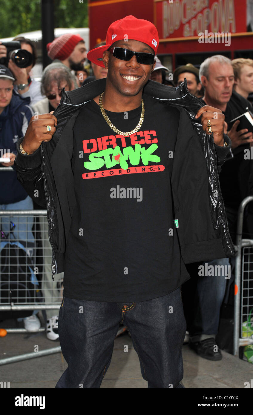Dizzee Rascal 2009 Ivor Novello Awards held at the Grosvenor House ...