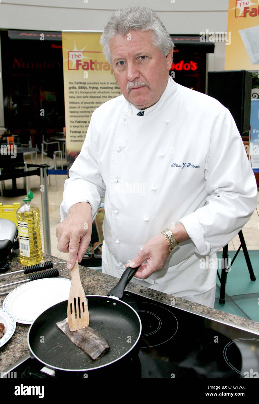 Chef brian turner launches the fat trap hi-res stock photography and ...