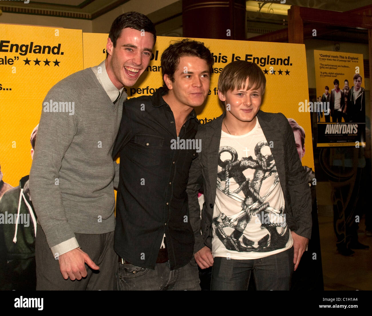 Lee Battie and Oliver Lee with guest attend the world premiere of Kevin ...