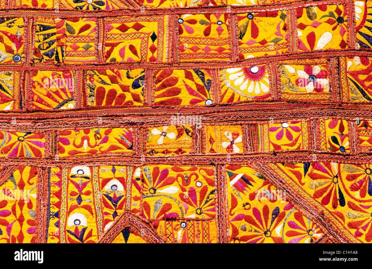 India, Gujarat state, handicraft Stock Photo - Alamy
