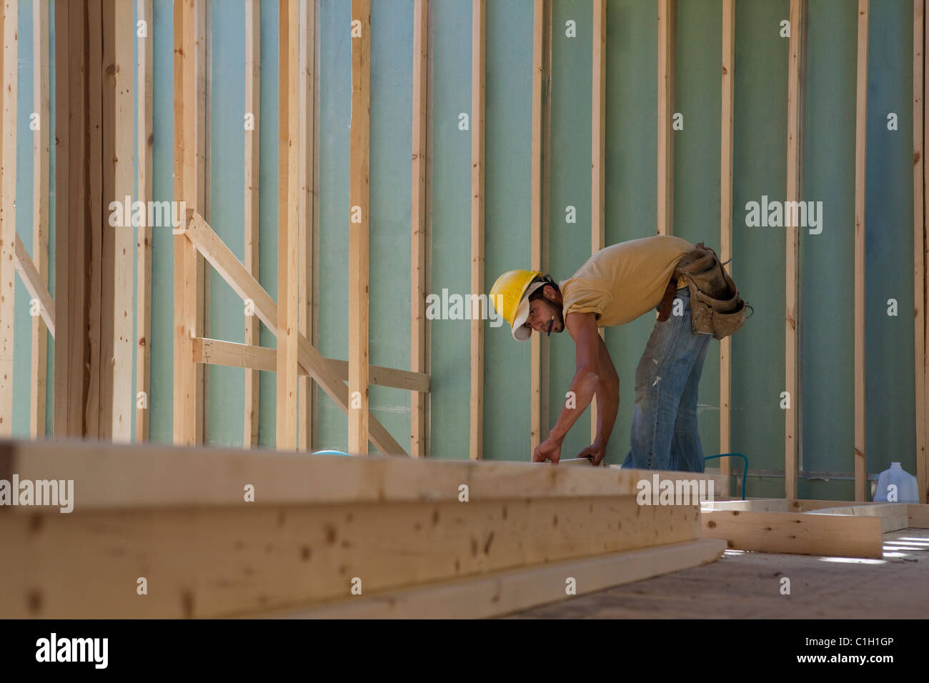 Timber stud wall hi-res stock photography and images - Alamy
