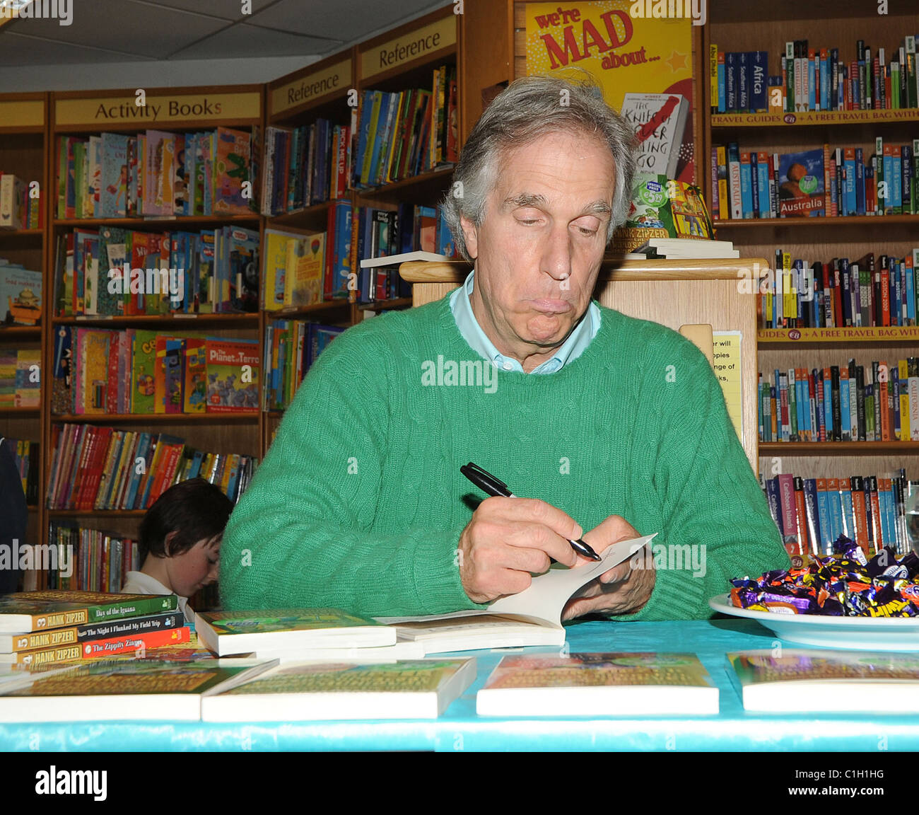 Henry Winkler at Dubray bookstore in the Blackrock Shopping Centre to ...