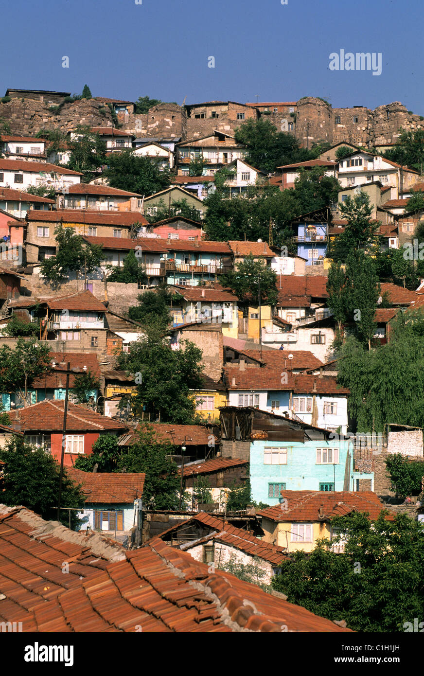 Turkey, Ankara, old town and the ramparts Stock Photo - Alamy