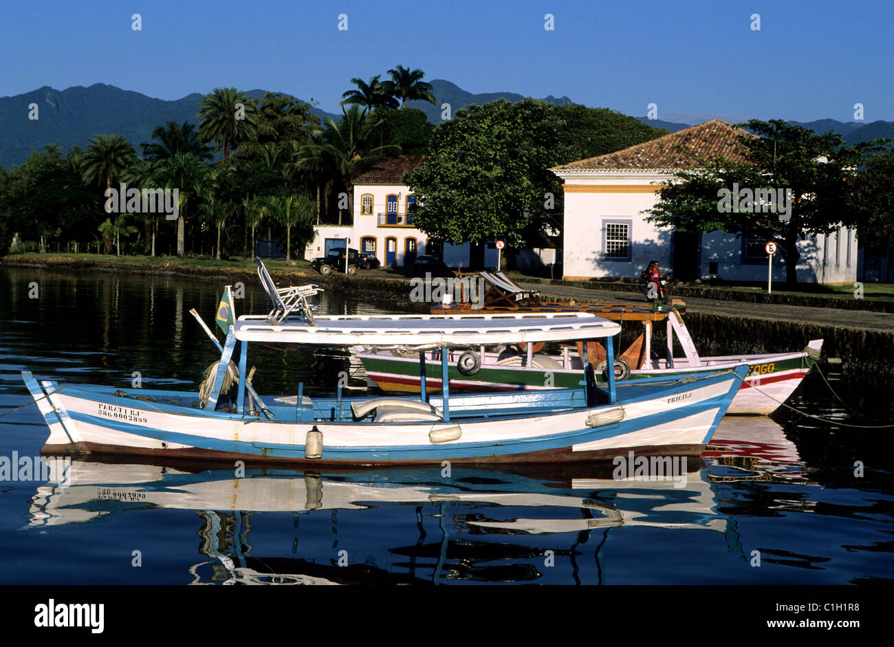 Brazil, Rio de Janeiro State, the village of Parati Stock Photo - Alamy