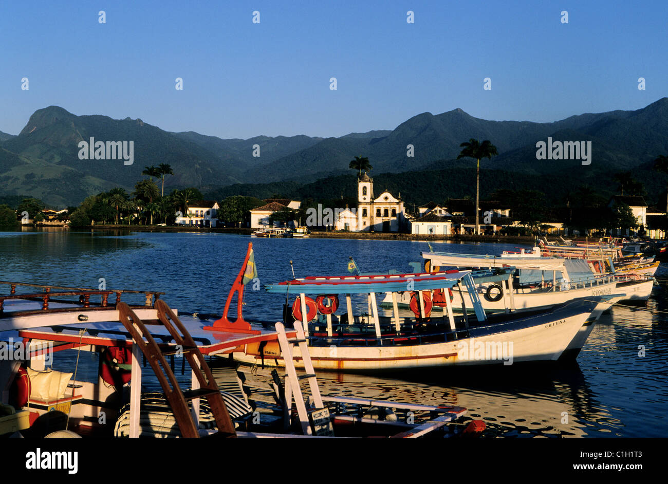 Brazil, Rio de Janeiro State, the village of Parati Stock Photo - Alamy